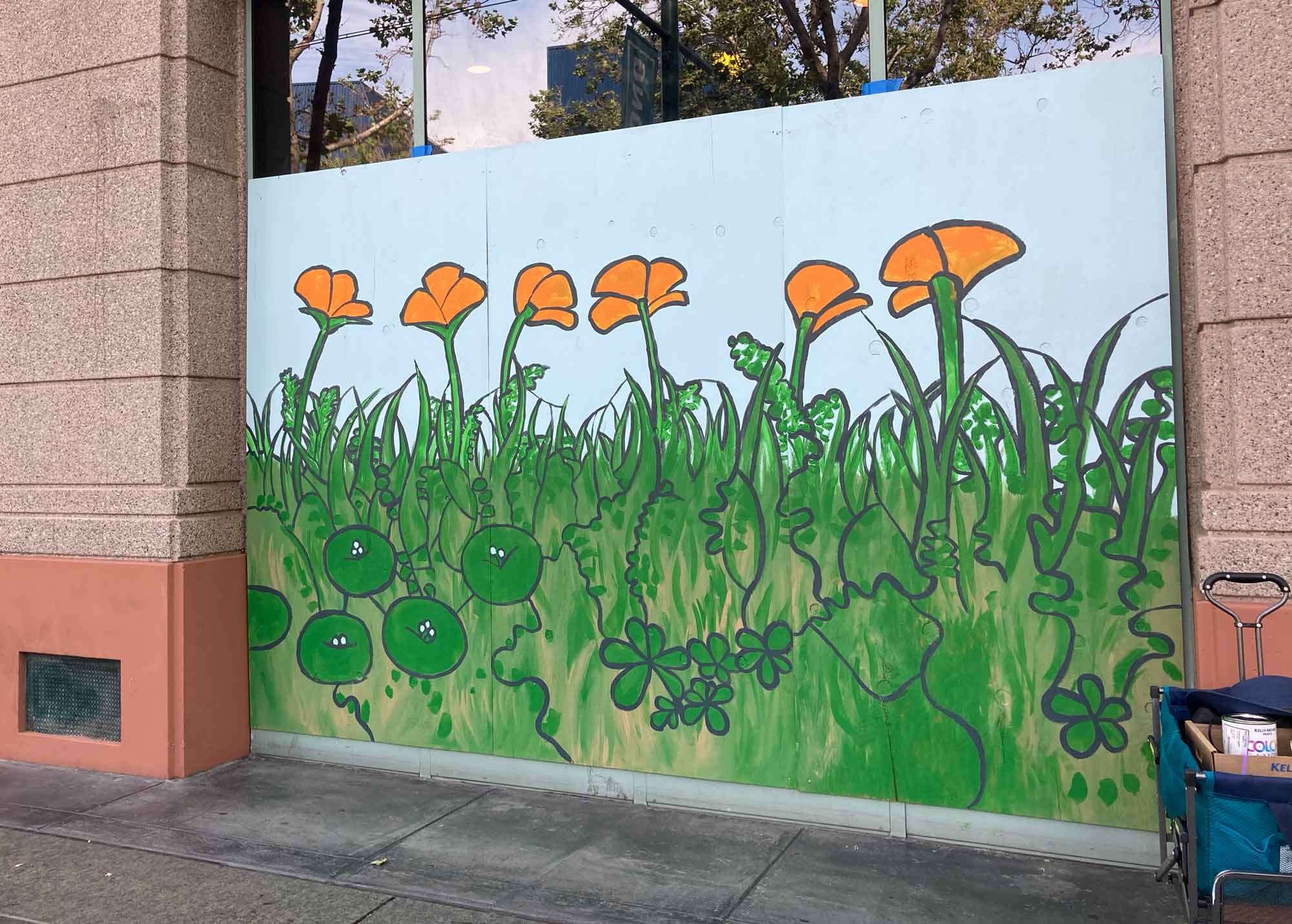Mural: We Were Seeds | Art of Julie Meridian